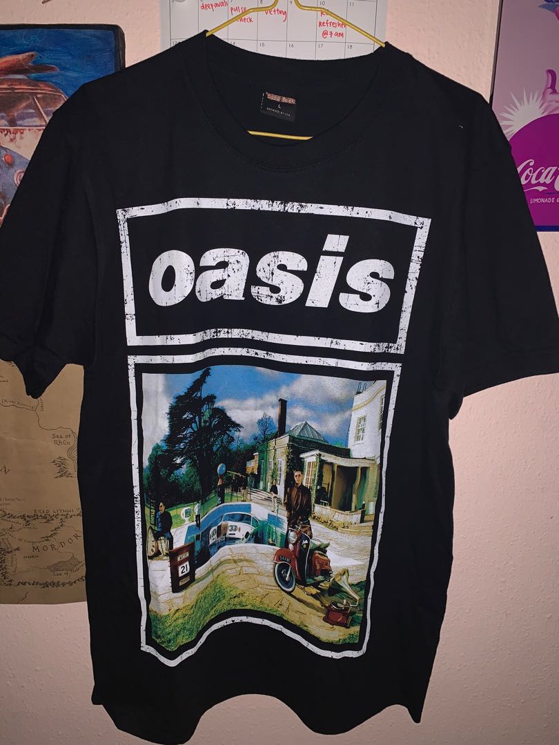 Vintage Thrift OASIS Band T-shirt, Men's Fashion, Tops & Sets, Tshirts ...