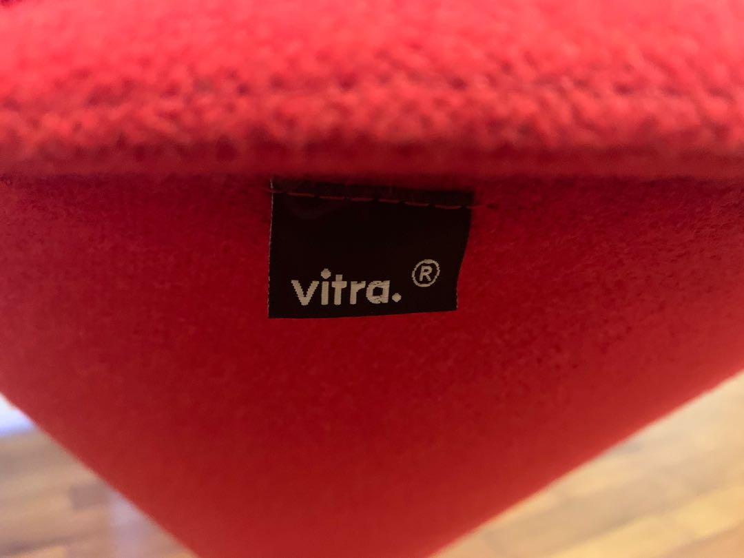 Vitra Verner Panton Cone chairs n coffee table, Furniture & Home Living ...