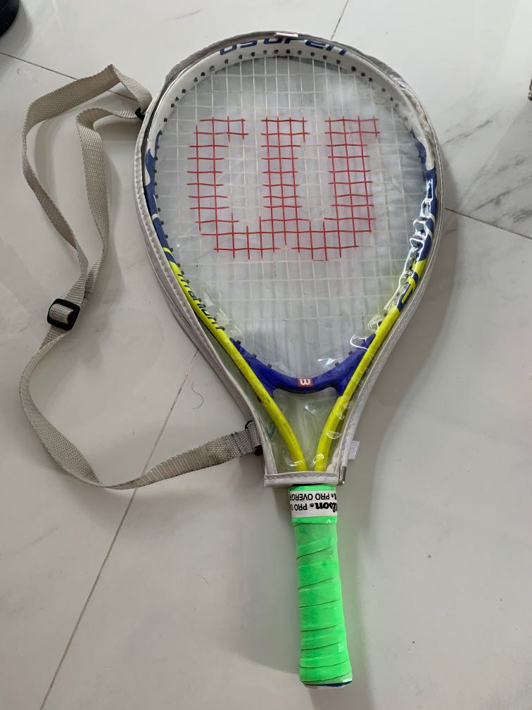 Wilson children tennis racket, Sports Equipment, Sports & Games, Racket ...