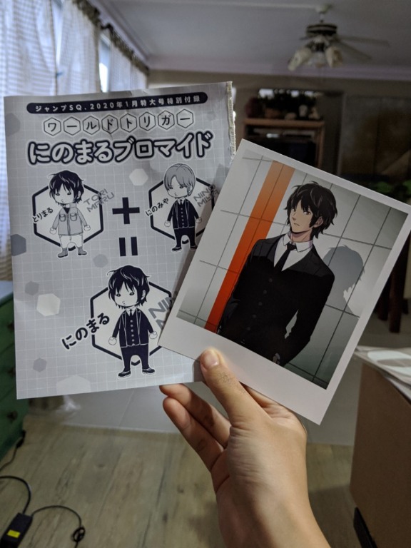 World Trigger compiled merch: Polaroid Photo, Hobbies & Toys ...