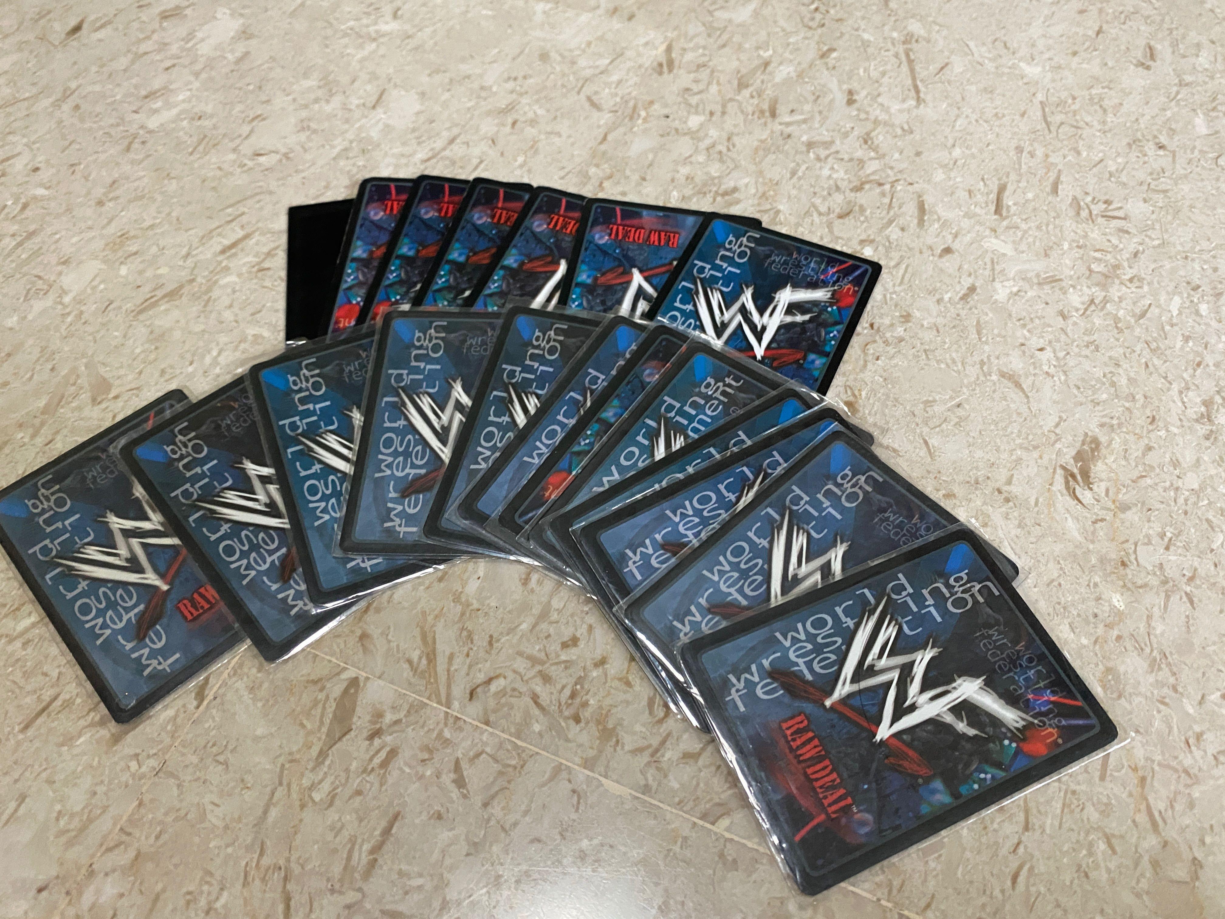 WWF WWE PLAYING CARDS (SET), Hobbies & Toys, Toys & Games on Carousell