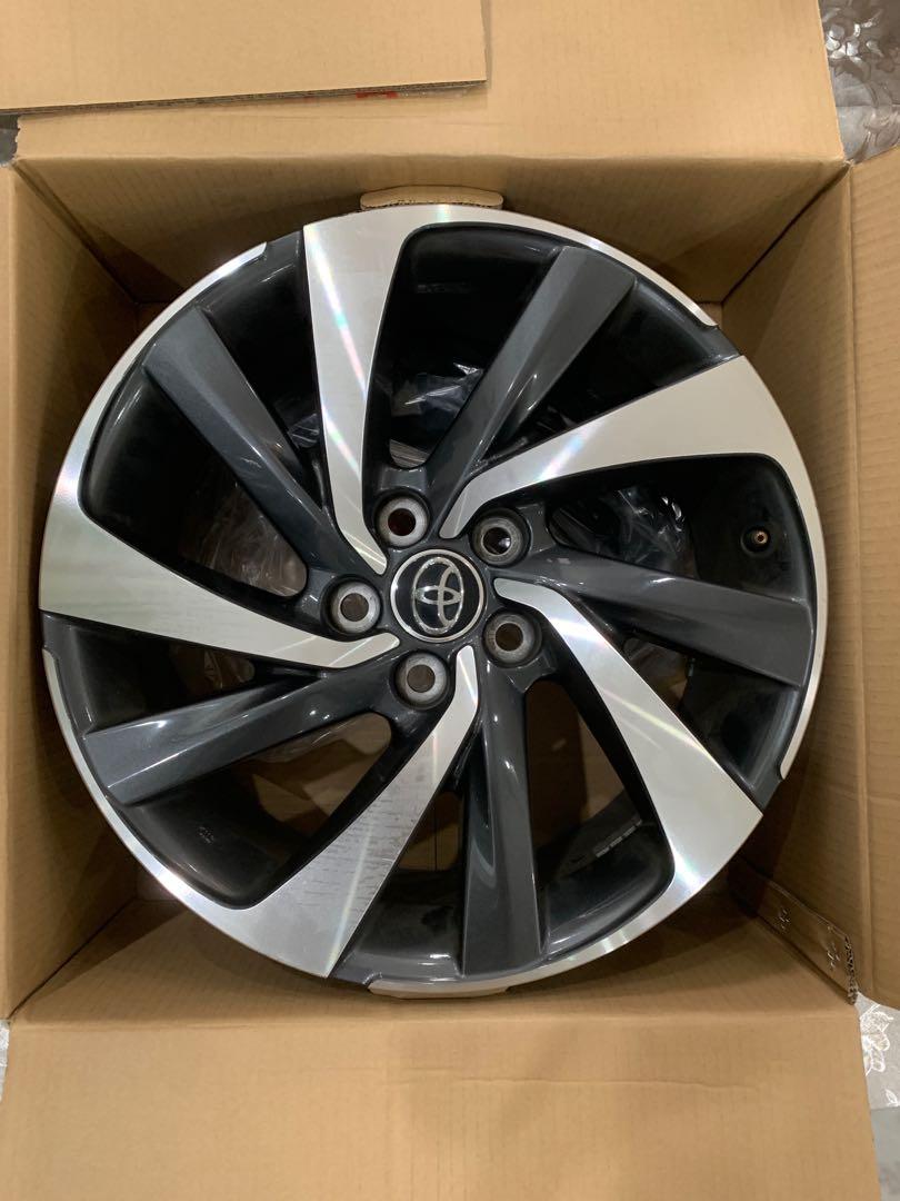 18" Rims Toyota Harrier Turbo Original, Car Accessories, Tyres & Rims ...