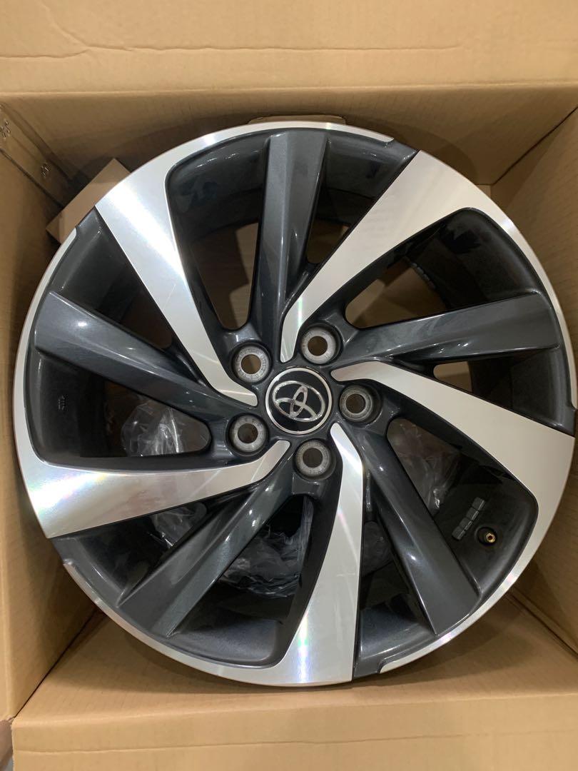 18" Rims Toyota Harrier Turbo Original, Car Accessories, Tyres & Rims ...