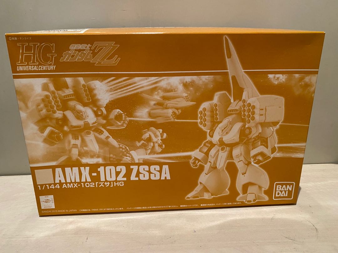 全新 高達模型 HG ZZ GUNDAM ZSSA, 興趣及遊戲, 玩具 & 遊戲類 - Carousell