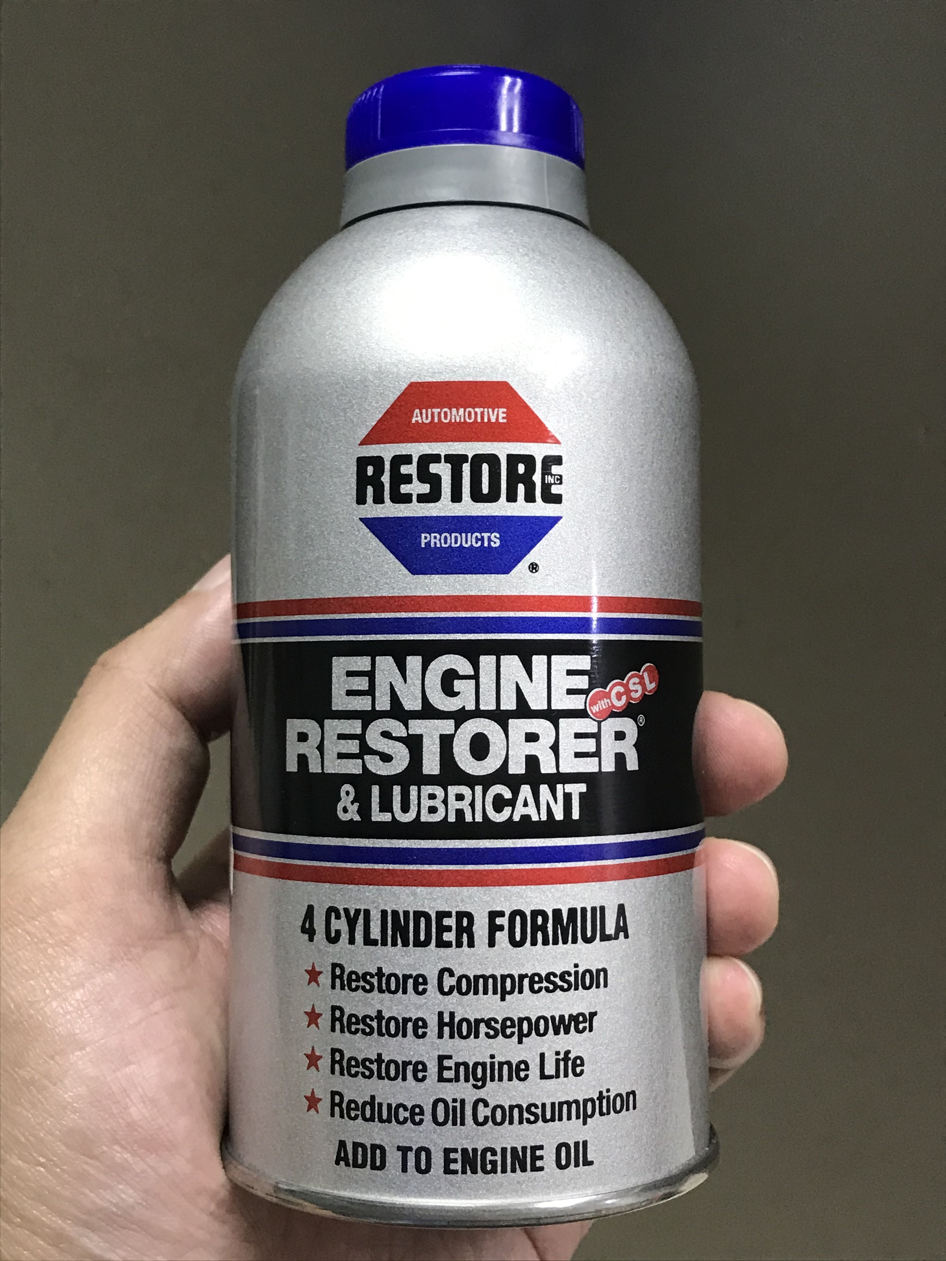 美國製 原裝引擎修復 缸壓回復 Restore Engine Restorer & Lubricant, 汽車配件, 改裝、內外零件 ...