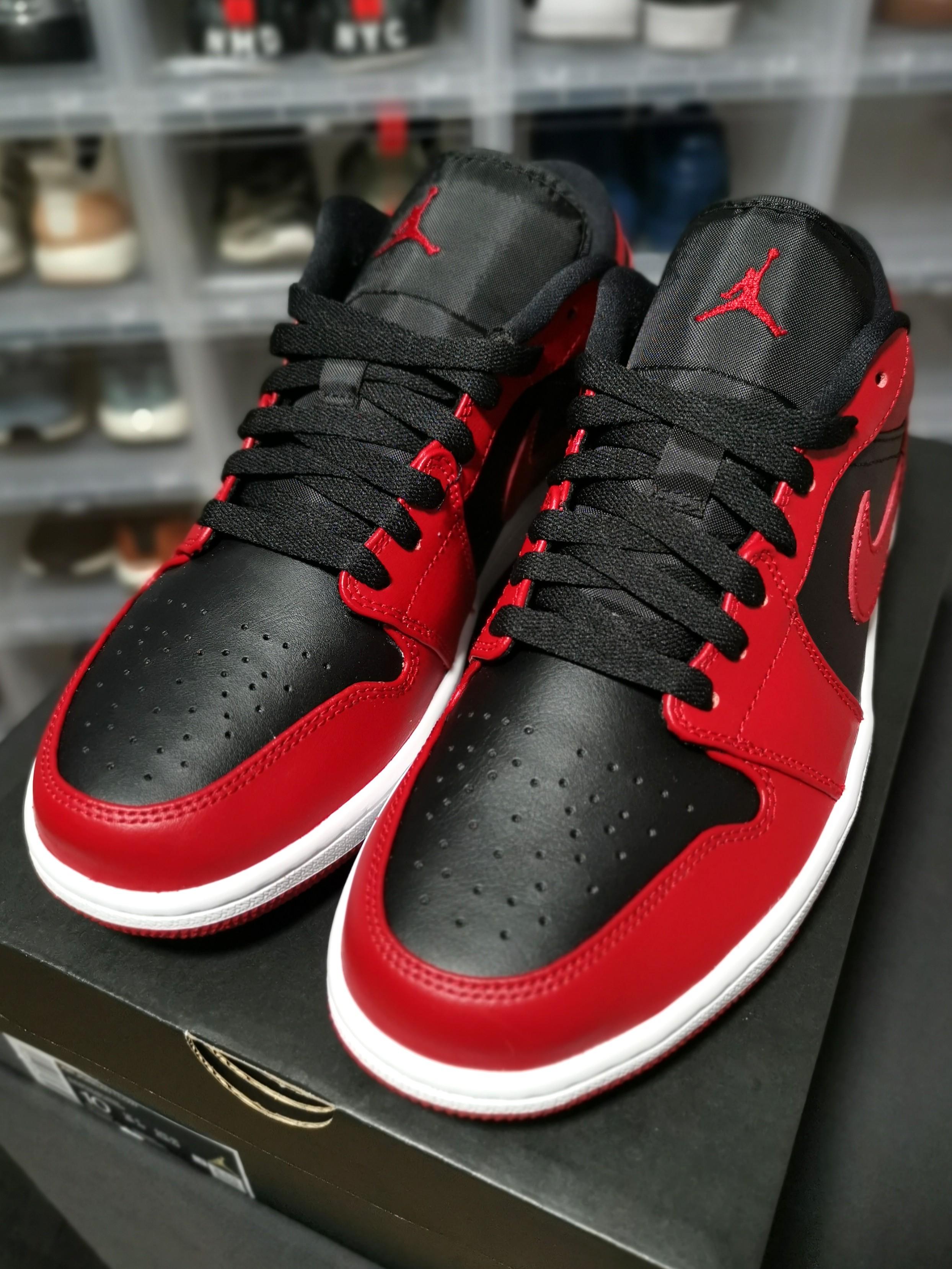 Air Jordan 1 Reverse Bred, Men's Fashion, Footwear, Sneakers on Carousell
