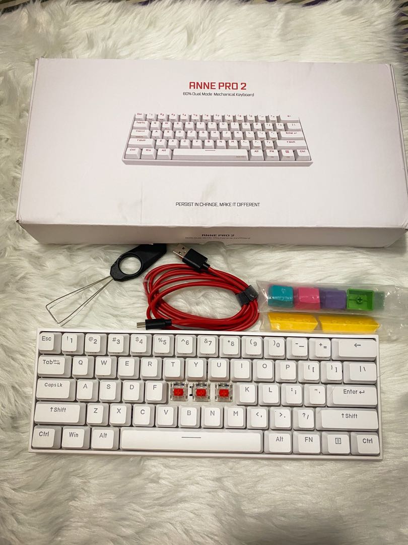 ANNE PRO 2 KEYBOARD 60%, Computers & Tech, Parts & Accessories ...