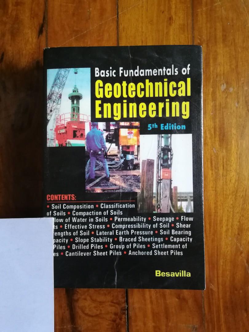 Basic Fundamentals of Geotechnical Engineering, Hobbies & Toys, Books ...