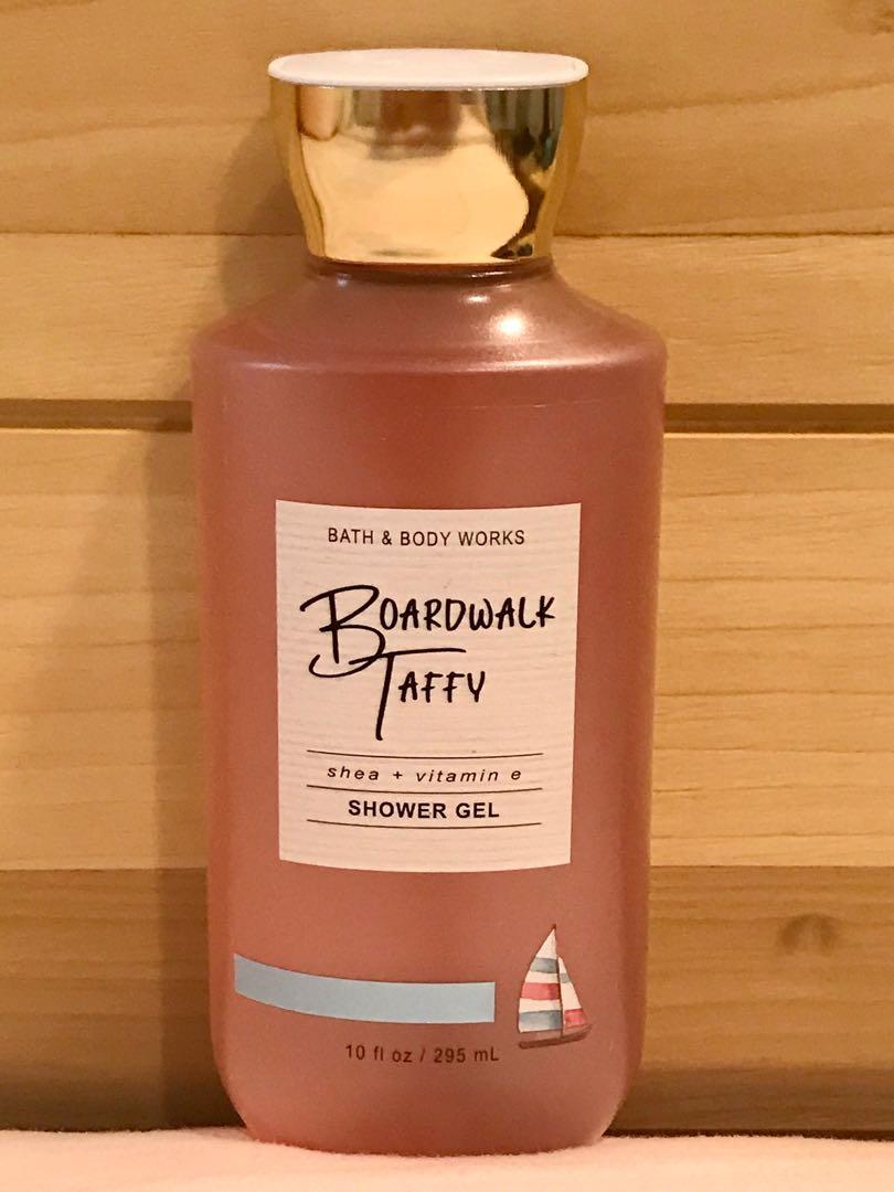 NEW! Bath and Body Works BOARDWALK TAFFY shower gel, Beauty & Personal ...