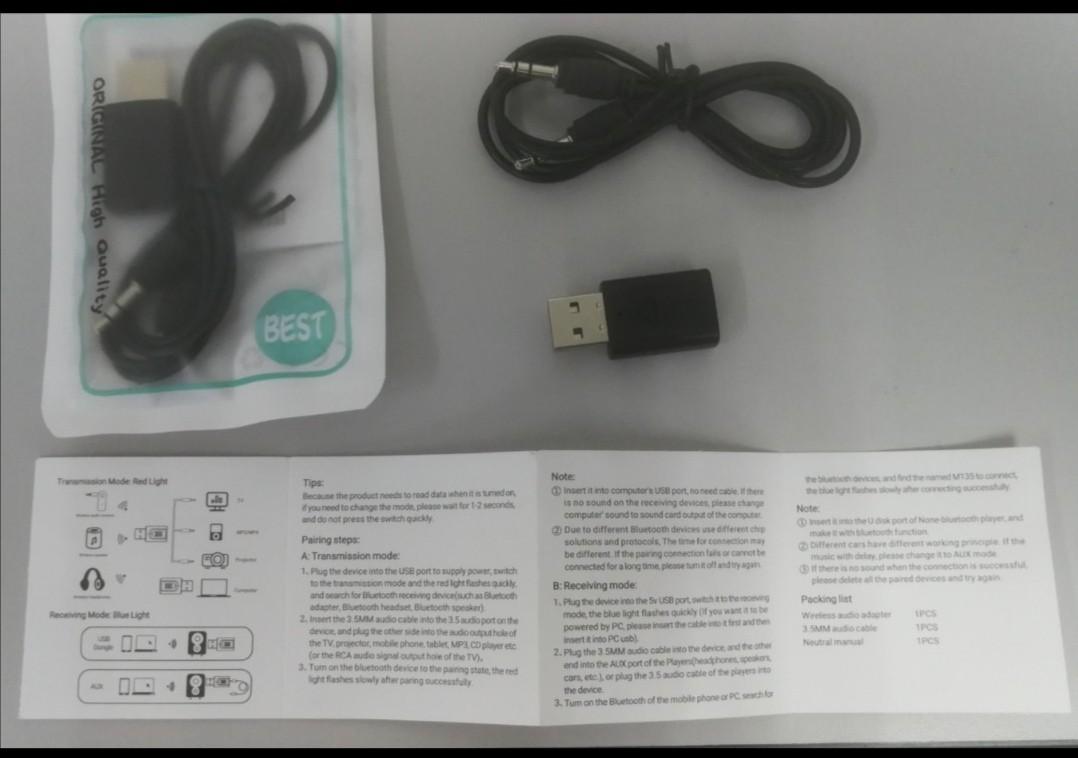 Bluetooth receiver BT163, Audio, Headphones & Headsets on Carousell