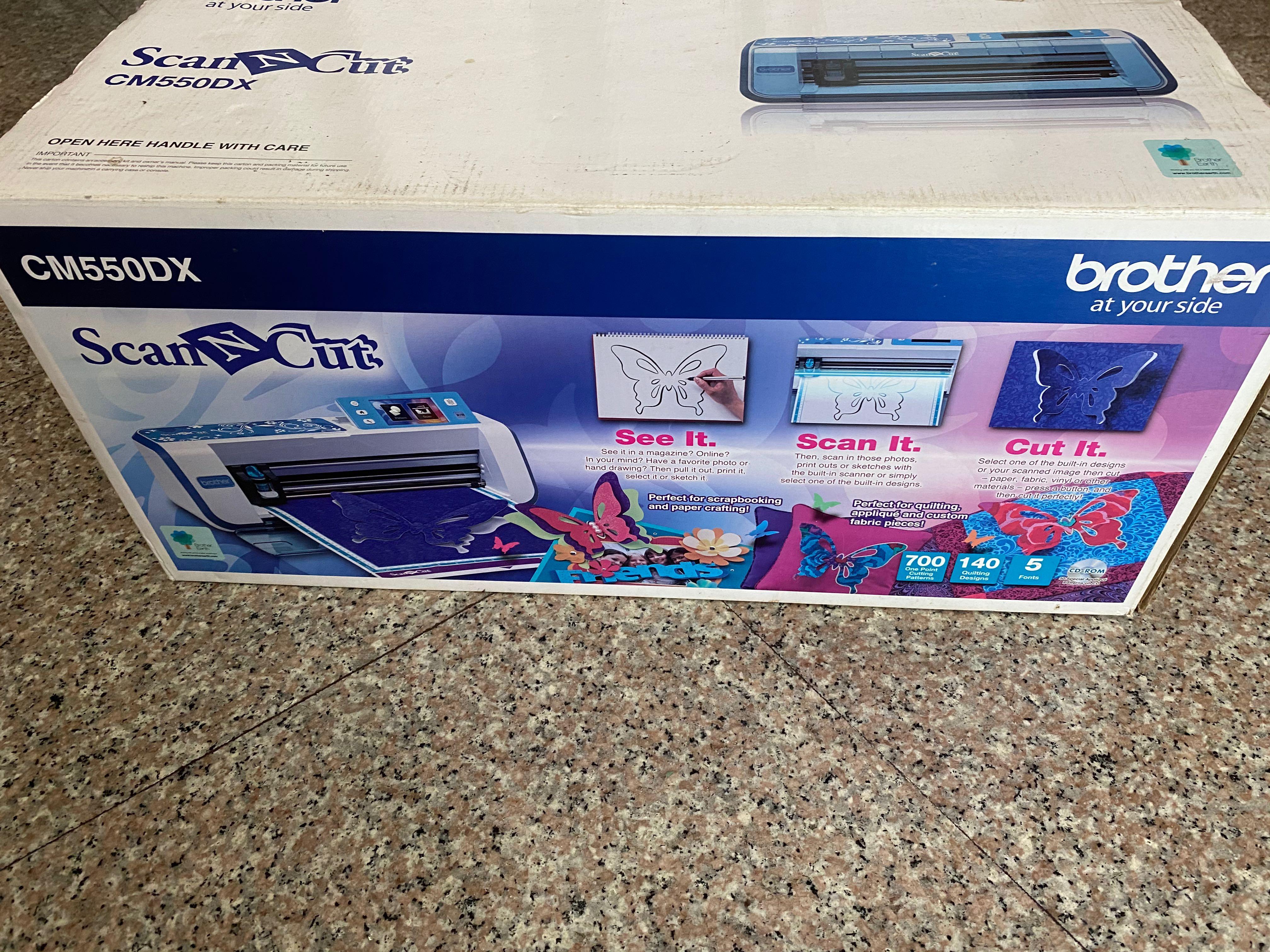 Brother Scan n Cut CM550DX, Computers & Tech, Printers, Scanners ...