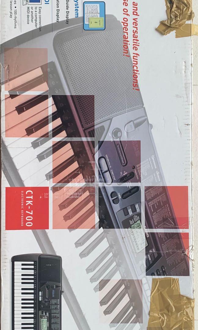 Casio CTK-700 Piano Keybord, Electronics, Others on Carousell