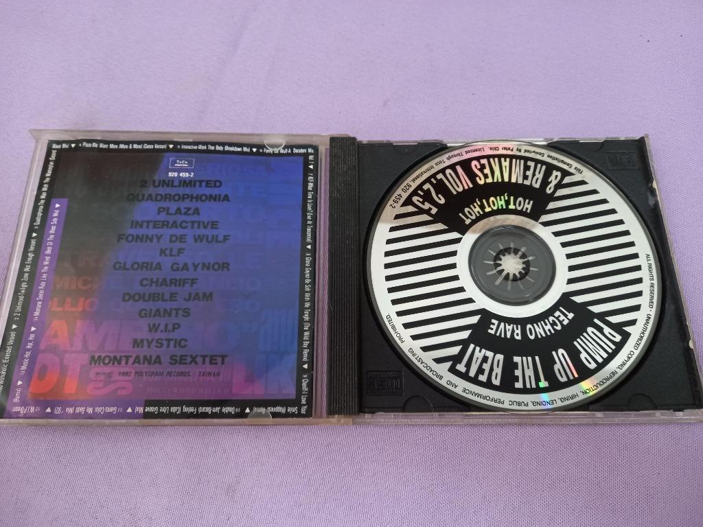 CD Pump Up The Beat & Remakes Vol. 2.5 1992 PolyGram Records, Taiwan ...