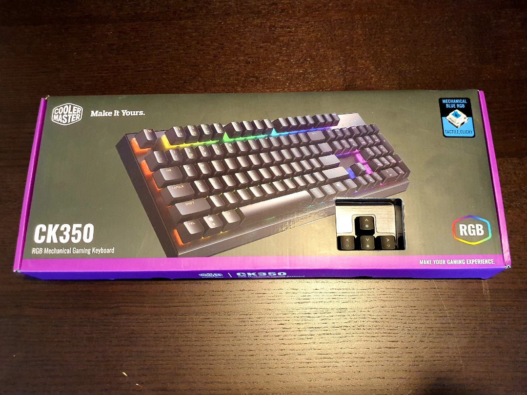 Cooler Master Mechanical Keyboard CK350, Computers & Tech, Parts ...