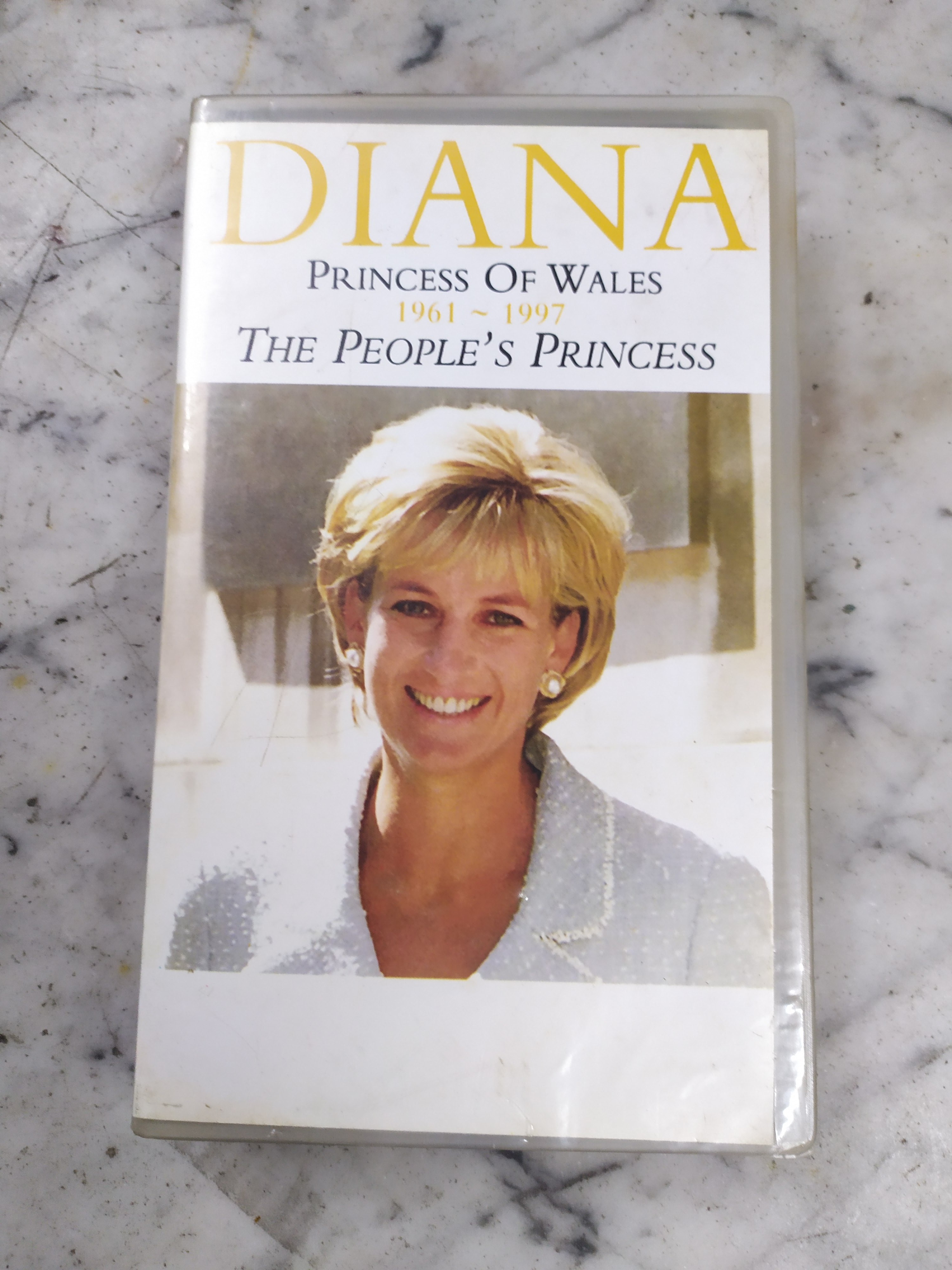 Diana Princess Of Wales VHS Vintage, Hobbies & Toys, Collectibles ...