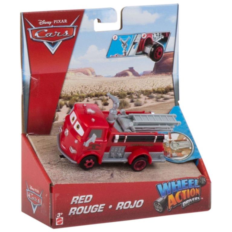 反斗車王 Disney Cars DKV37 Cars Wheel Action Drivers Red Vehicle, 興趣及遊戲, 玩具 ...