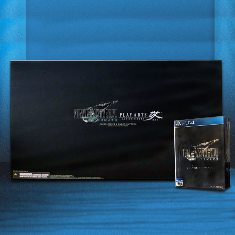FFVII Remake 1st Class Edition + Deluxe Game, Video Gaming, Video Games ...