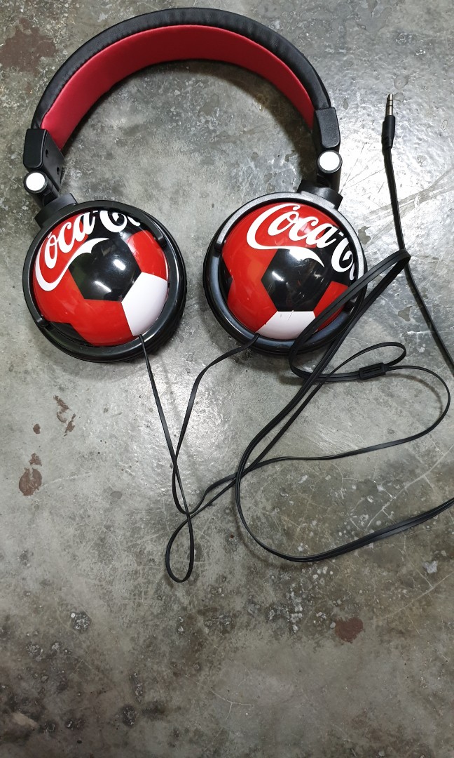 Headphone Coca-Cola, Audio, Headphones & Headsets on Carousell