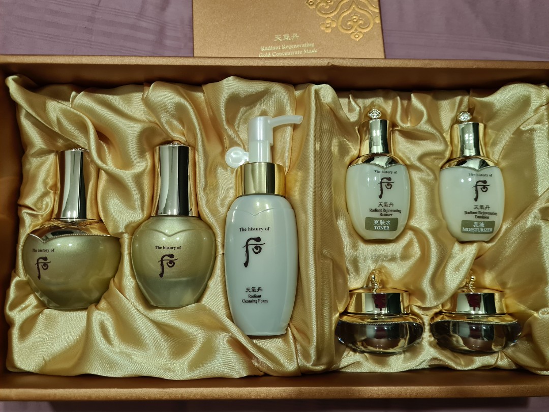 History of Whoo Cheongidan Radiant Regenerating Gold Concentrate ...