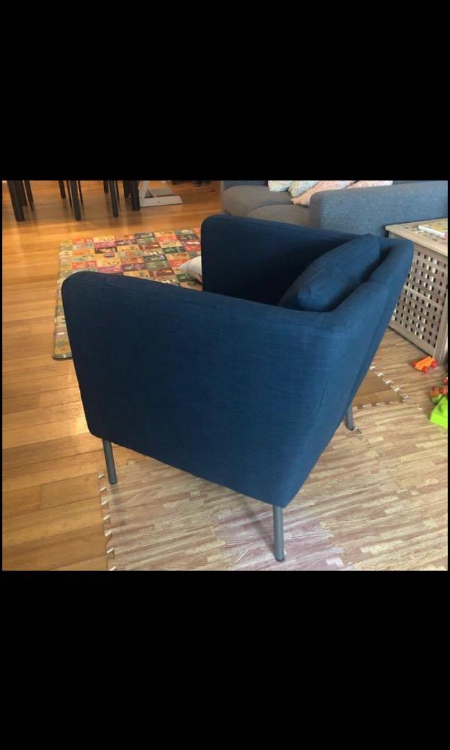 IKEA Ekero Arm chair, Furniture & Home Living, Furniture, Chairs on ...