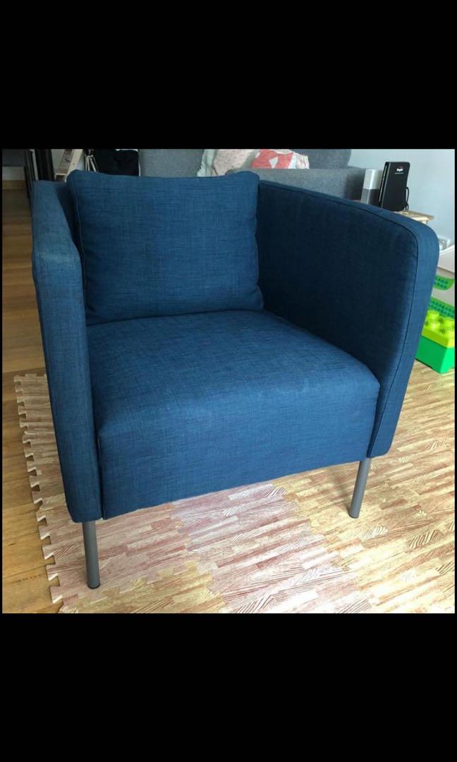 IKEA Ekero Arm chair, Furniture & Home Living, Furniture, Chairs on ...