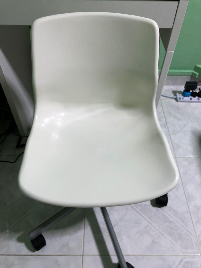 Ikea Snille Swivel Chair White Furniture And Home Living Furniture
