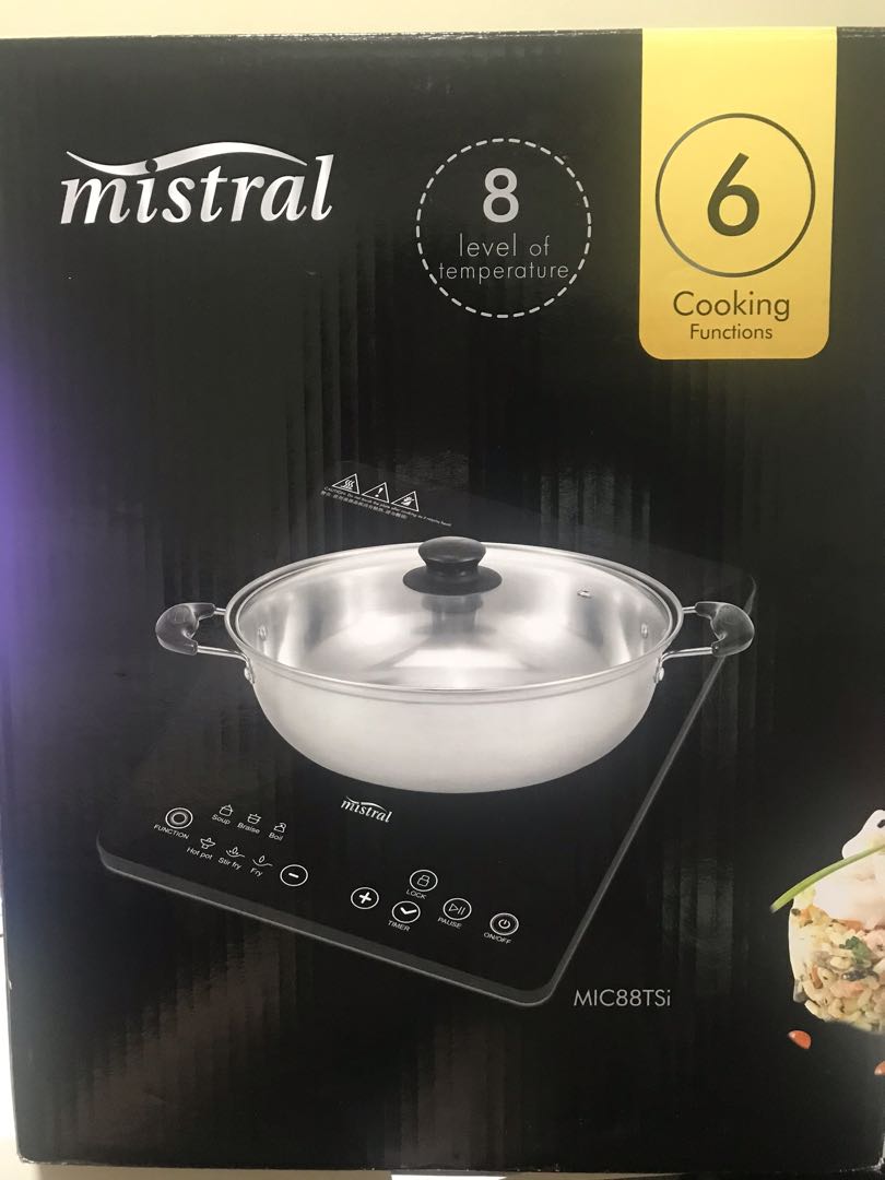 Induction cooker Mistral MIC88Tsi, TV & Home Appliances, Kitchen ...