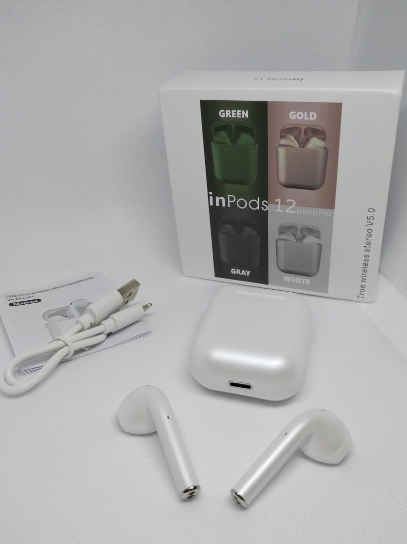 inPods 12 Metallic Series Wireless Earpods (Limited Edition), Audio ...