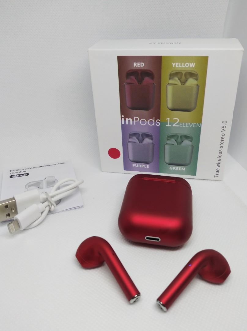 inPods 12 Metallic Series Wireless Earpods (Limited Edition), Audio ...