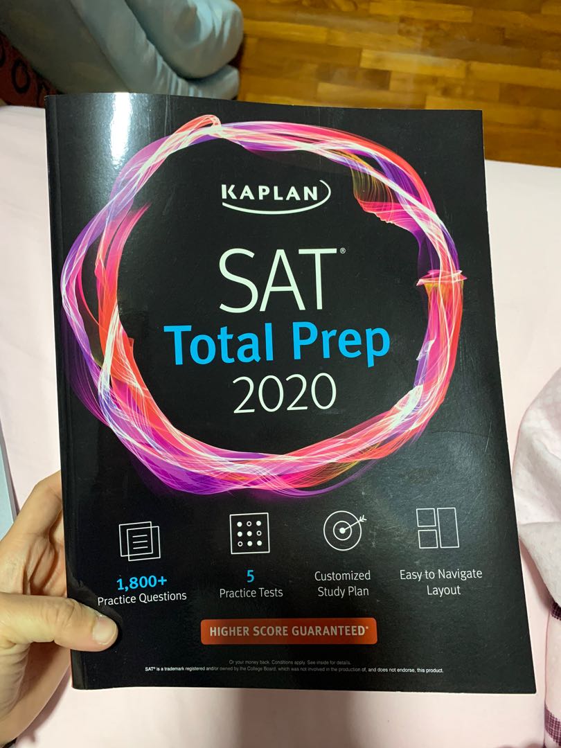 KAPLAN SAT Total Prep 2020, Hobbies & Toys, Books & Magazines ...