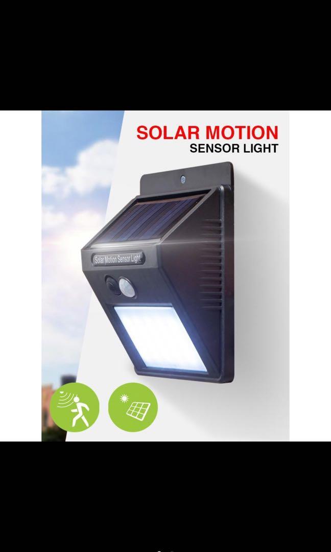 Lampu Solar Pengesan Pergerakan Solar Motion Sensor Light, Furniture ...