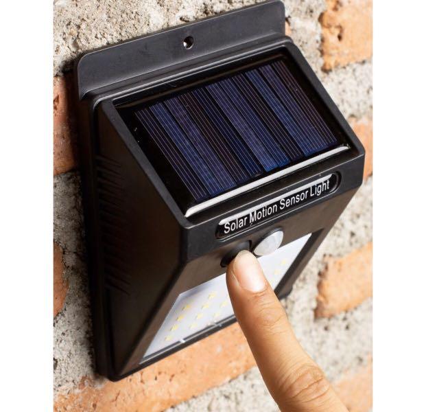 Lampu Solar Pengesan Pergerakan Solar Motion Sensor Light, Furniture ...