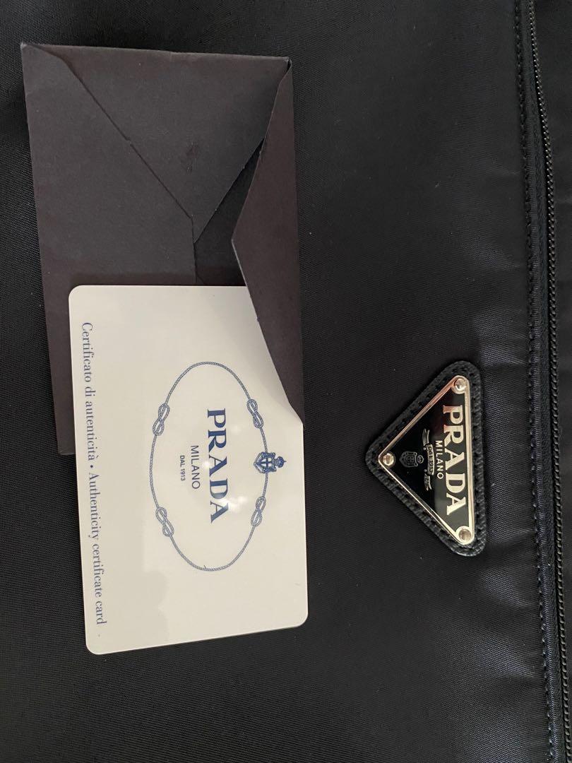Prada Laptop Bag, Men's Fashion, Bags, Briefcases on Carousell