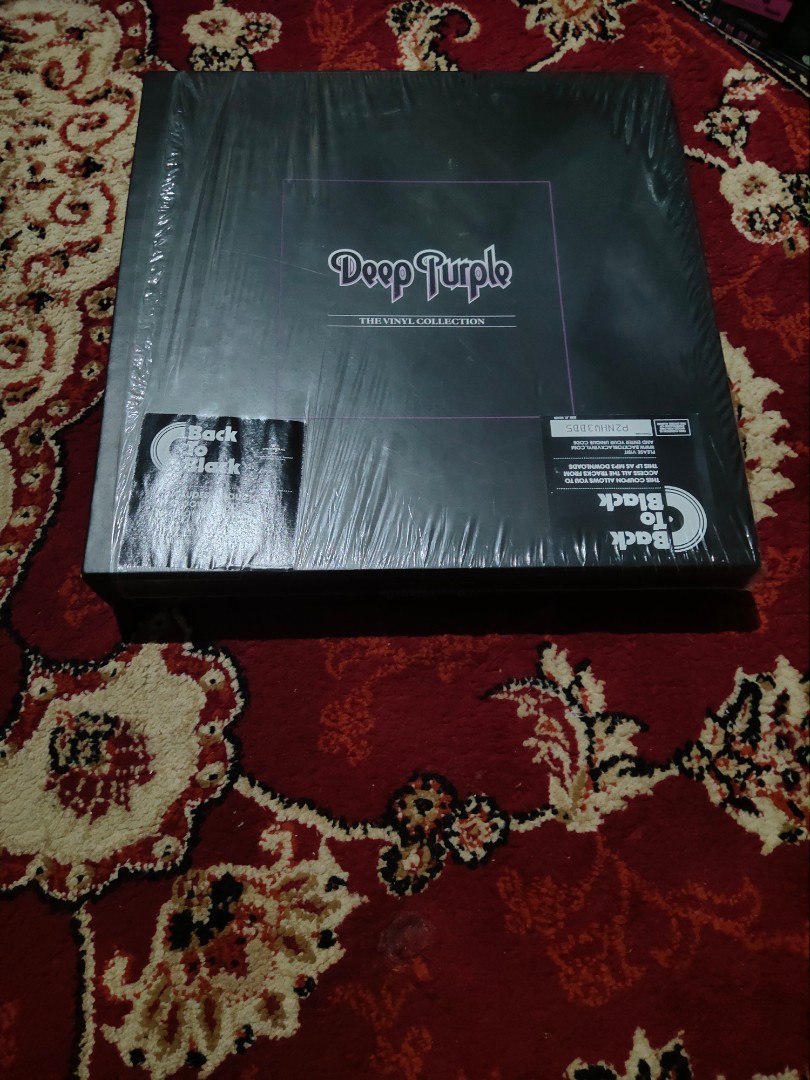 LP piring hitam vinyl record Deep Purple boxset, Hobbies & Toys, Music ...