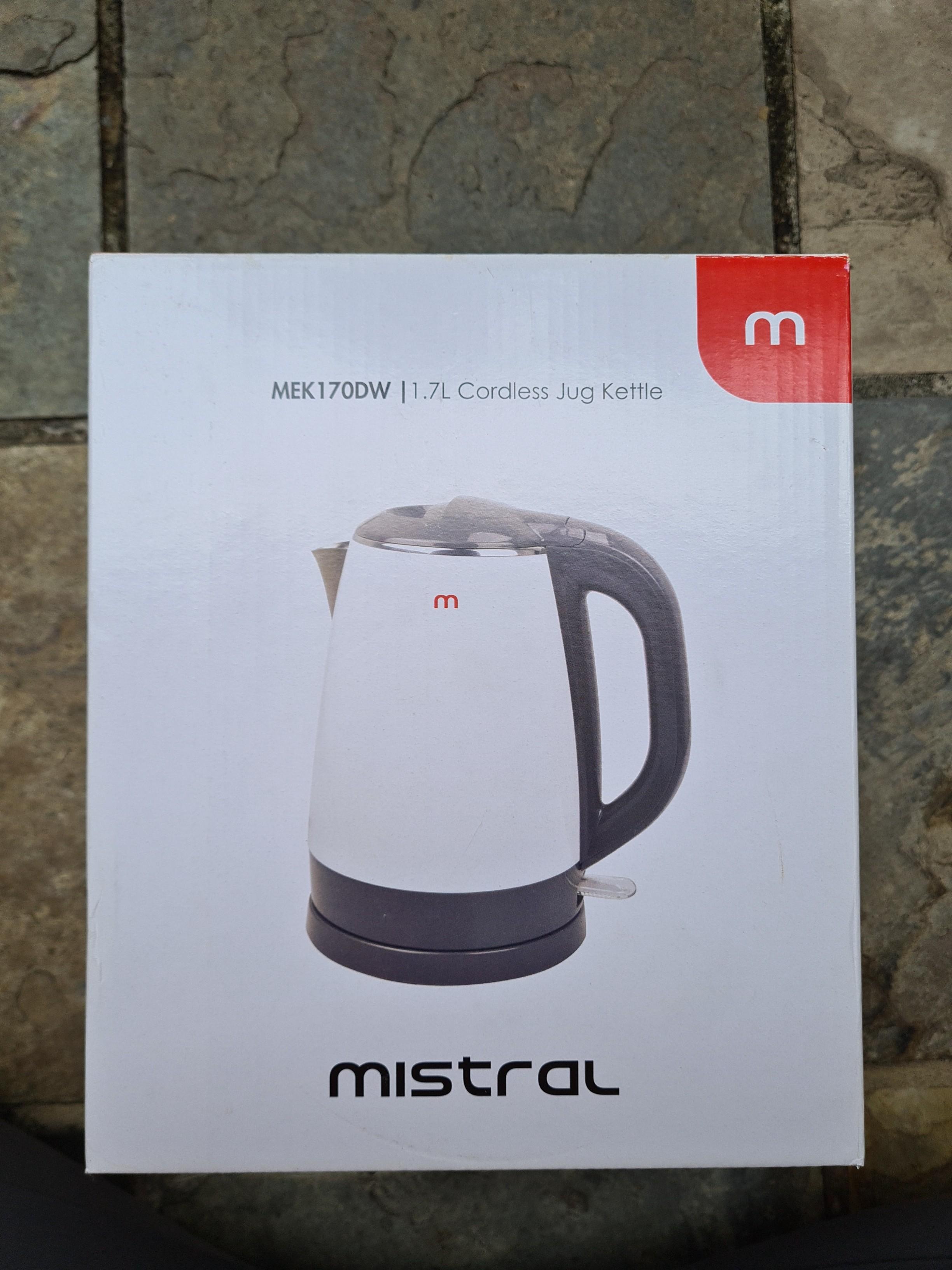 Mistral cordless kettle 1.7L, TV & Home Appliances, Kitchen Appliances ...
