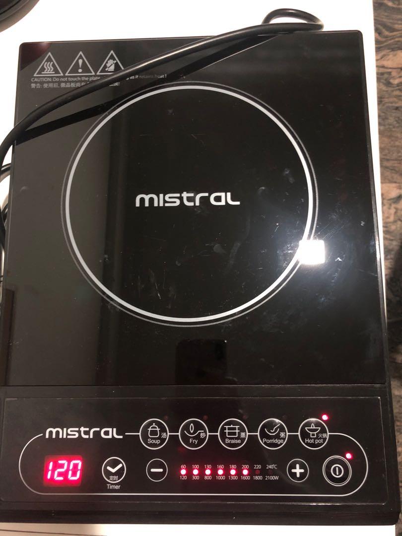 Mistral Induction Cooker //90% new, TV & Home Appliances, Kitchen ...
