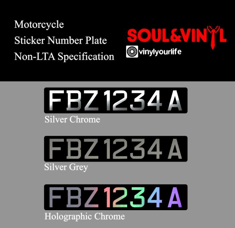 Motorcycle Front Sticker Number Plate, Motorcycles, Motorcycle ...