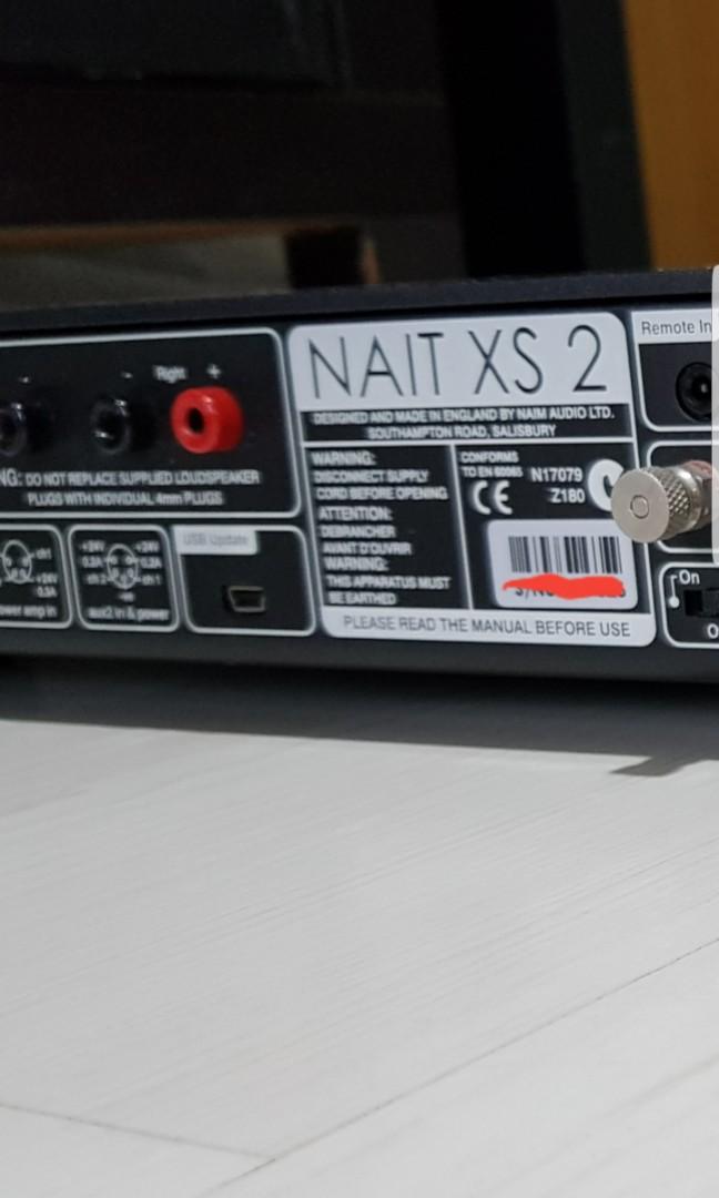 Naim Nait XS2 integrated amplifier, Electronics, Audio on Carousell