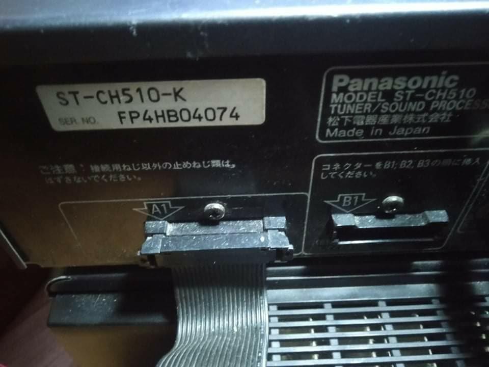 Panasonic Integrated Amplifier with Panasonic FM/AM Tuner, Audio ...