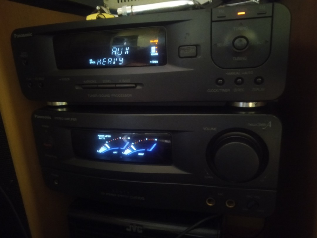 Panasonic Integrated Amplifier with Panasonic FM/AM Tuner, Audio ...