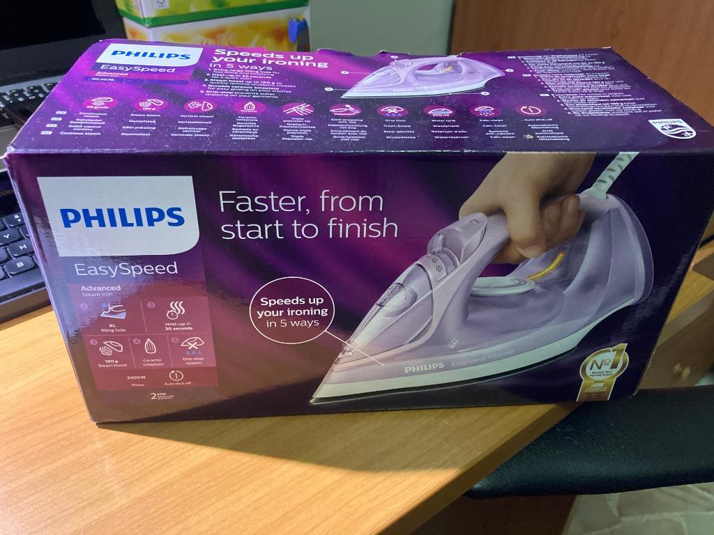 Philips EasySpeed Advanced Steam Iron GC2678, TV & Home Appliances ...