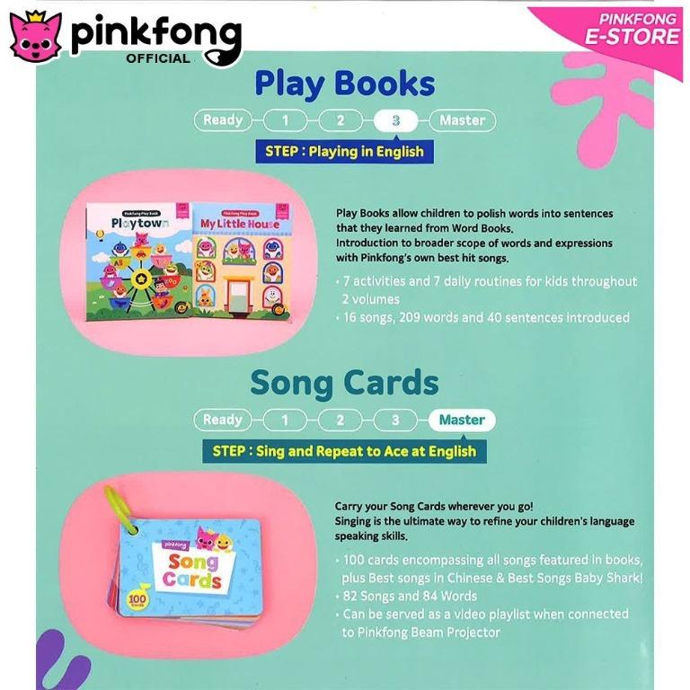 Pinkfong First English-Premium Book With Smart Pen, Hobbies & Toys ...