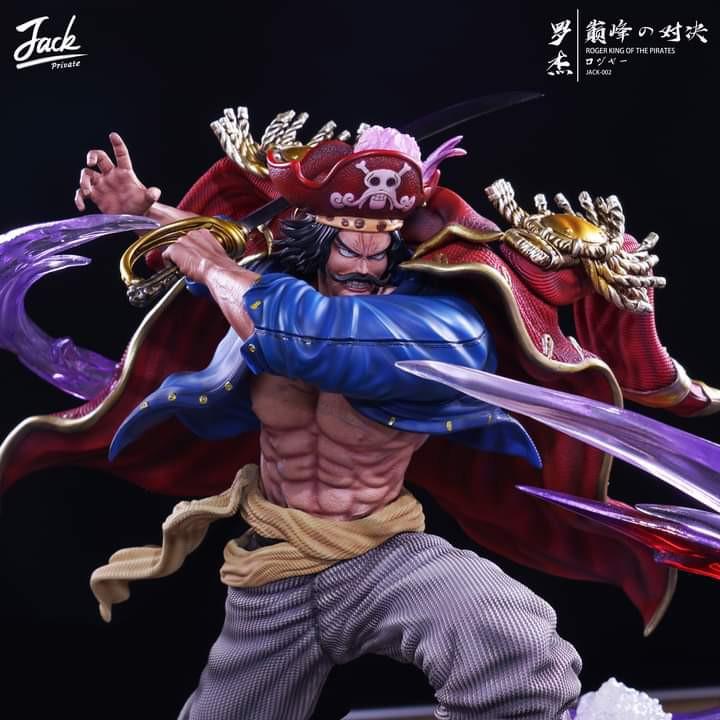 [PO] JACK PRIVATE One Piece Statue Pirate King Gol D Roger, Hobbies ...