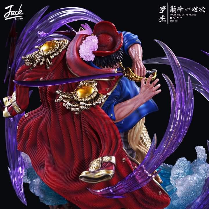 [PO] JACK PRIVATE One Piece Statue Pirate King Gol D Roger, Hobbies ...