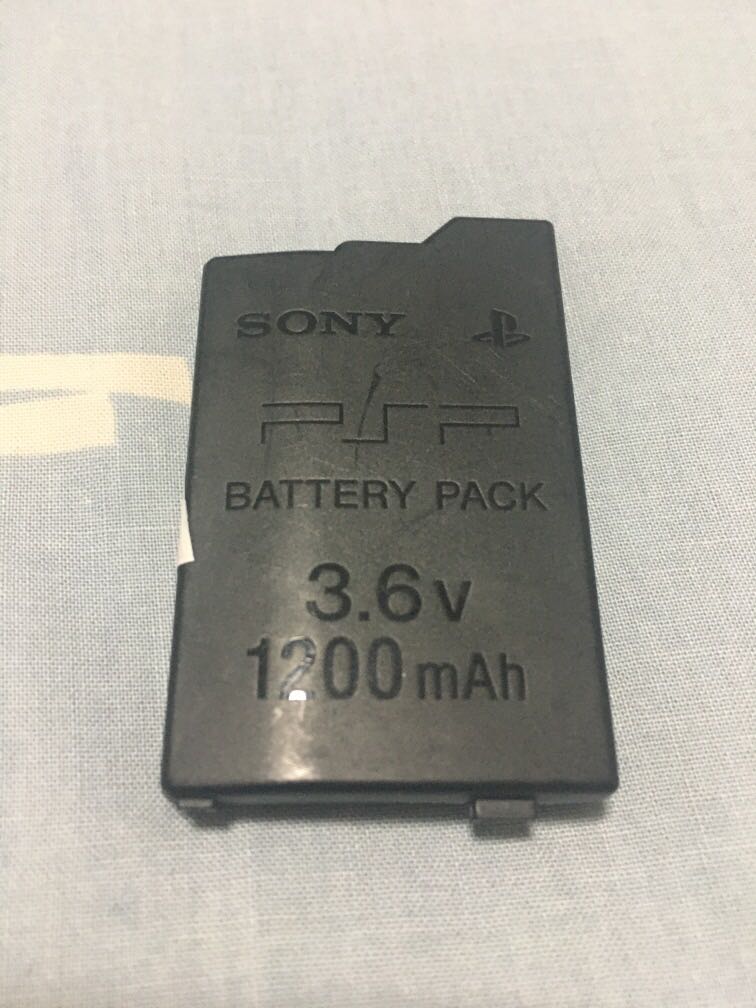 PSP 3.6V 1200 mAh Used battery, Mobile Phones & Gadgets, Mobile ...