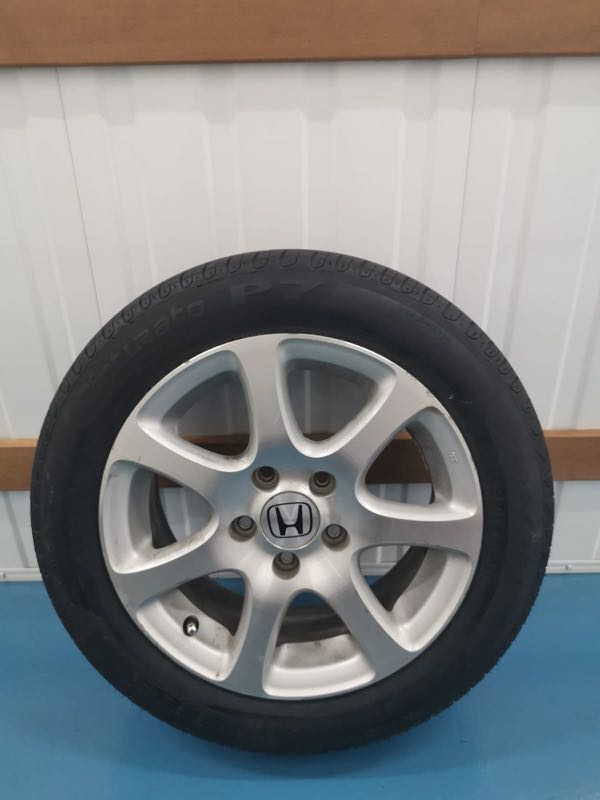 Honda Civic - Rim with tyre, Car Accessories, Tyres & Rims on Carousell
