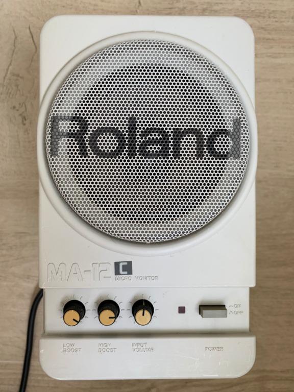 Roland MA-12C Stereo Micro Monitor【 Made in JAPAN 】, 興趣及遊戲, 音樂、樂器 & 配件 ...