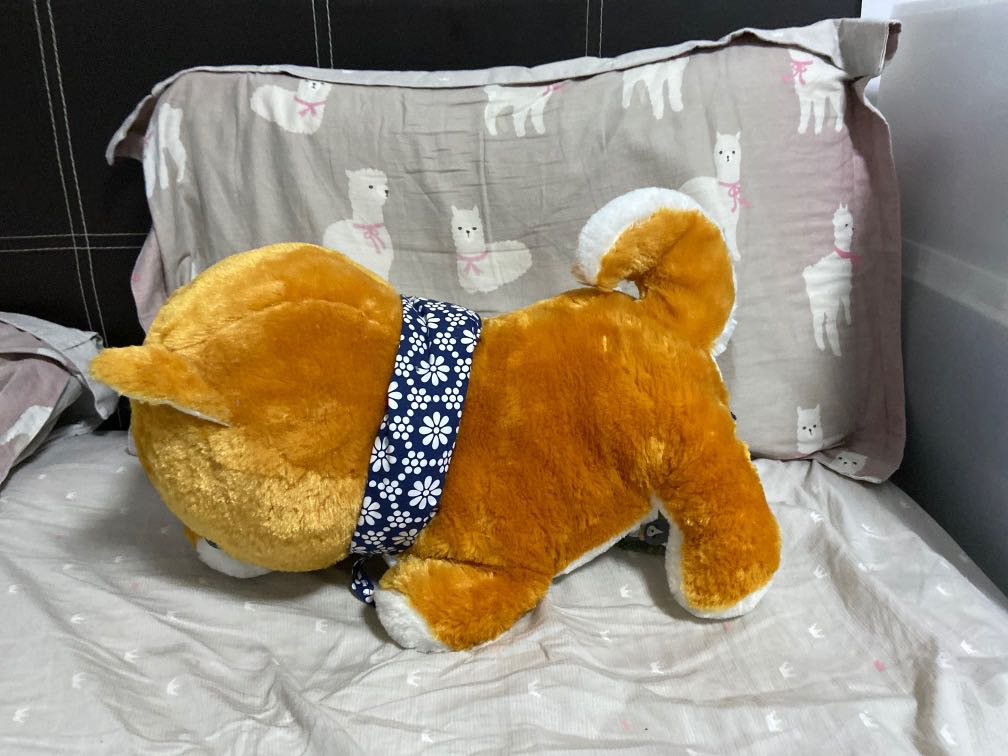Shiba inu plush toy, Hobbies & Toys, Toys & Games on Carousell