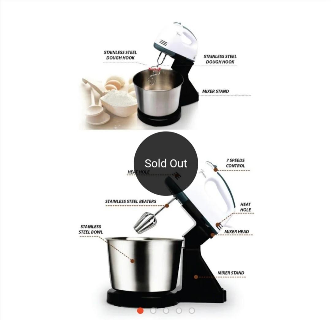 Sinbo Super 7 Speed Hand Mixer, TV & Home Appliances, Kitchen ...