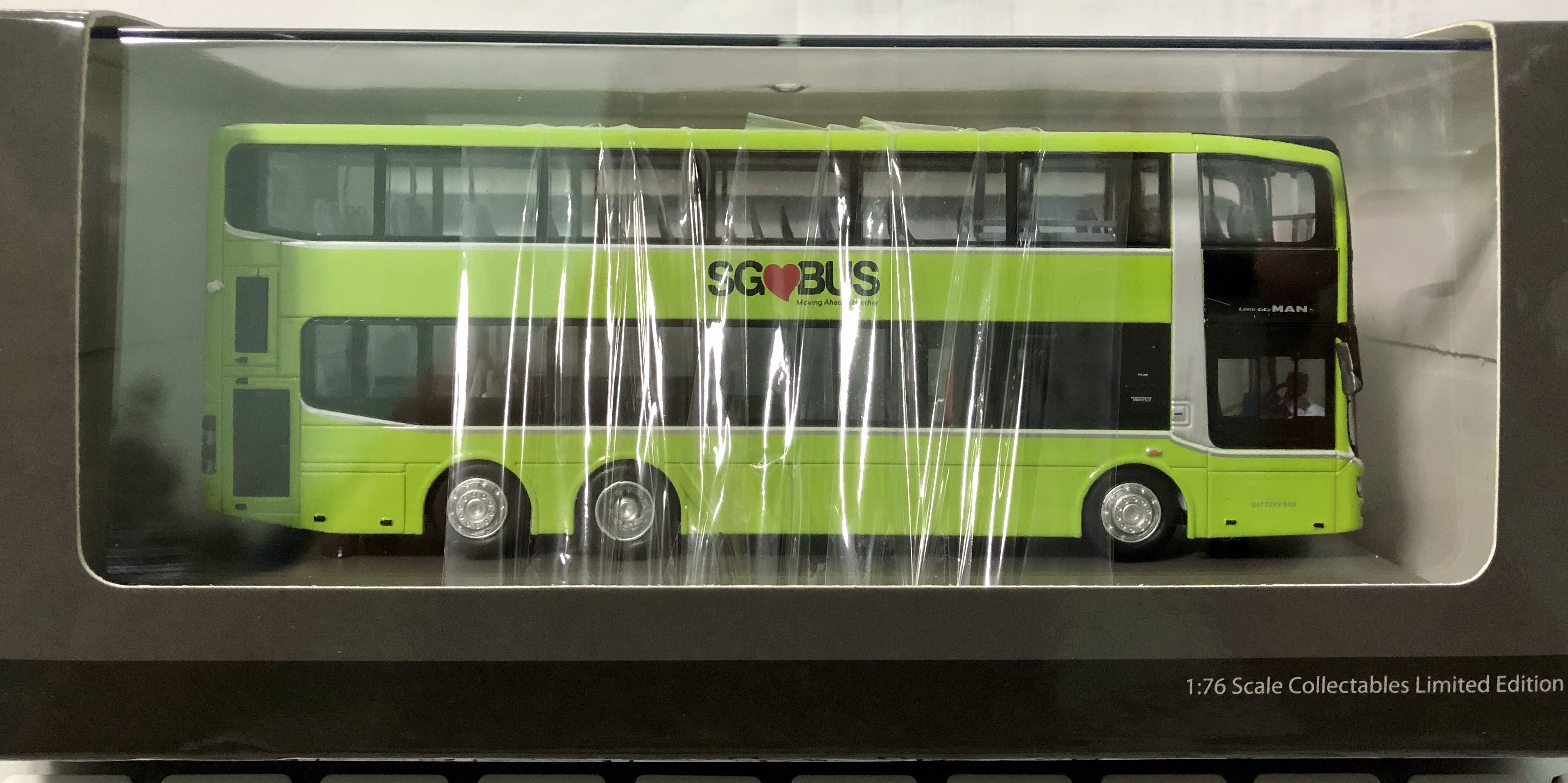 1:76 Singapore MAN A95 Euro 6 with Printed on Logo Diecast Bus (Last pc ...
